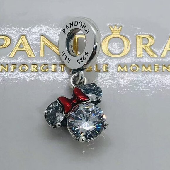 Pandora | Jewelry | Pandora Disney Minnie Mouse Silhouette Dangle Charm ...